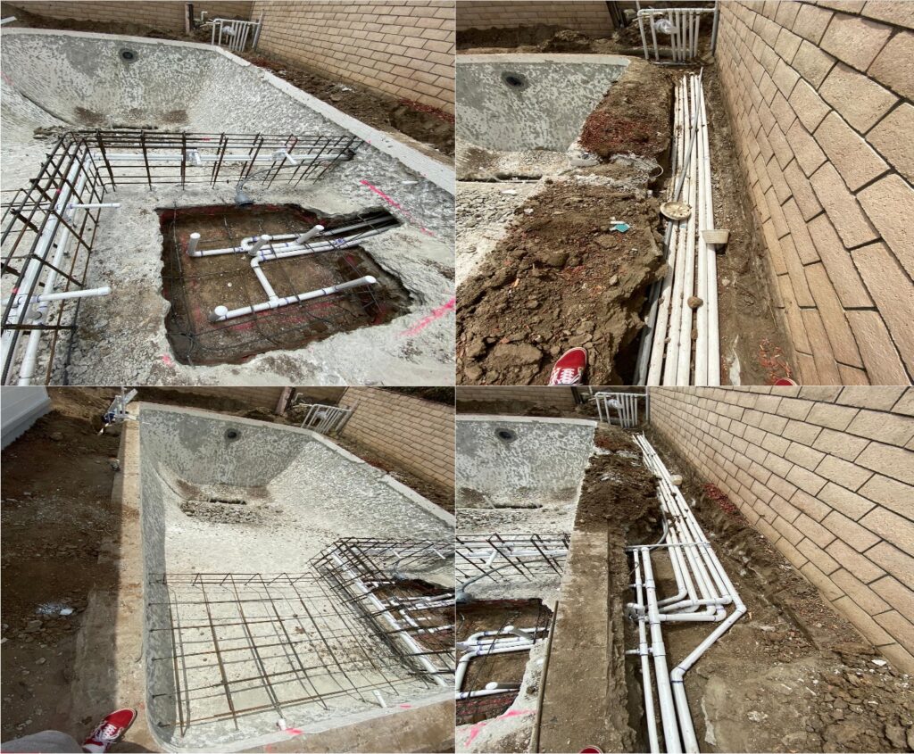 New Construction Pool Process | A. Tamam Construction